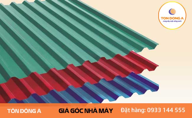 Bảng giá Tôn Đông Á chính hãng cập nhật mới nhất từ nhà máy tôn